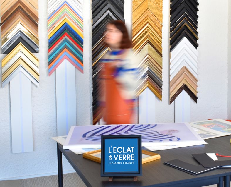Encadrement de Tableaux - Standards et Sur Mesure | L'Éclat de Verre
