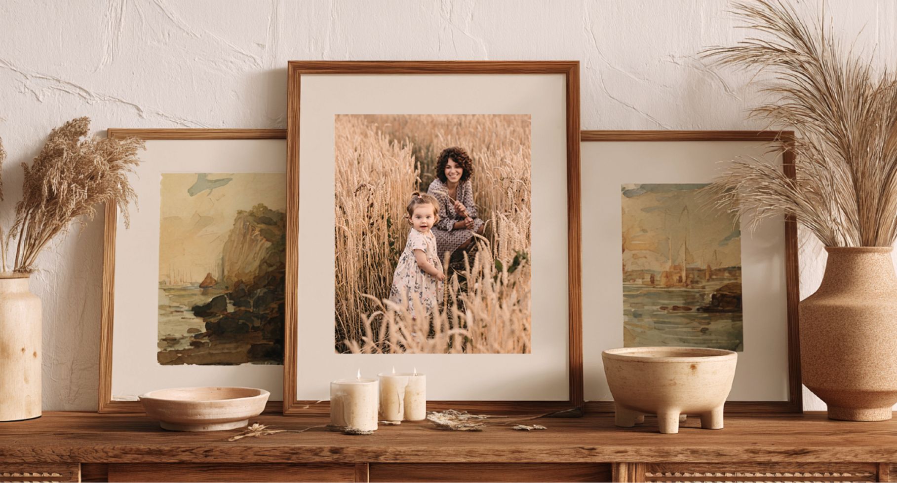 Cadre photo original : prêts à poser ou sur mesure | L'Éclat de Verre